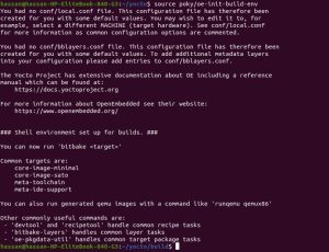 Getting Started with Yocto Make Your First Yocto Build (QEMU)